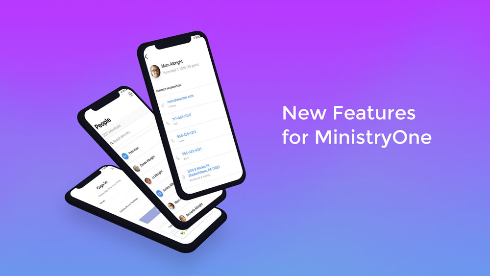 MinistryOne Releases New Features and Functionality - Elexio